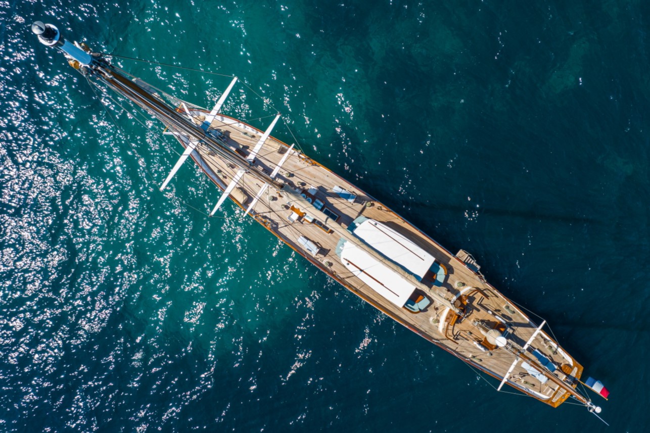 Iduna - Feadship Ketch for sale | Falcon Rydell Yachts